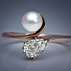 Jewelry | Pearl Promise Ring Size 1 | Poshmark
